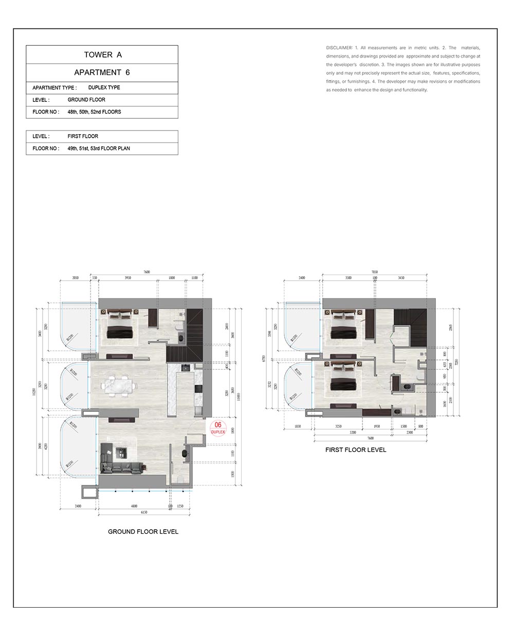 Ananda Towers Apartments, Dubai - Floor Plan