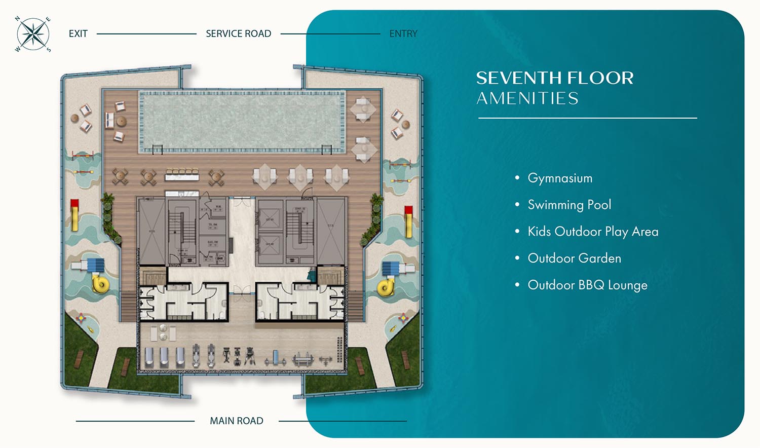 Cresswell Views Apartments Floor Plan in Dubai South