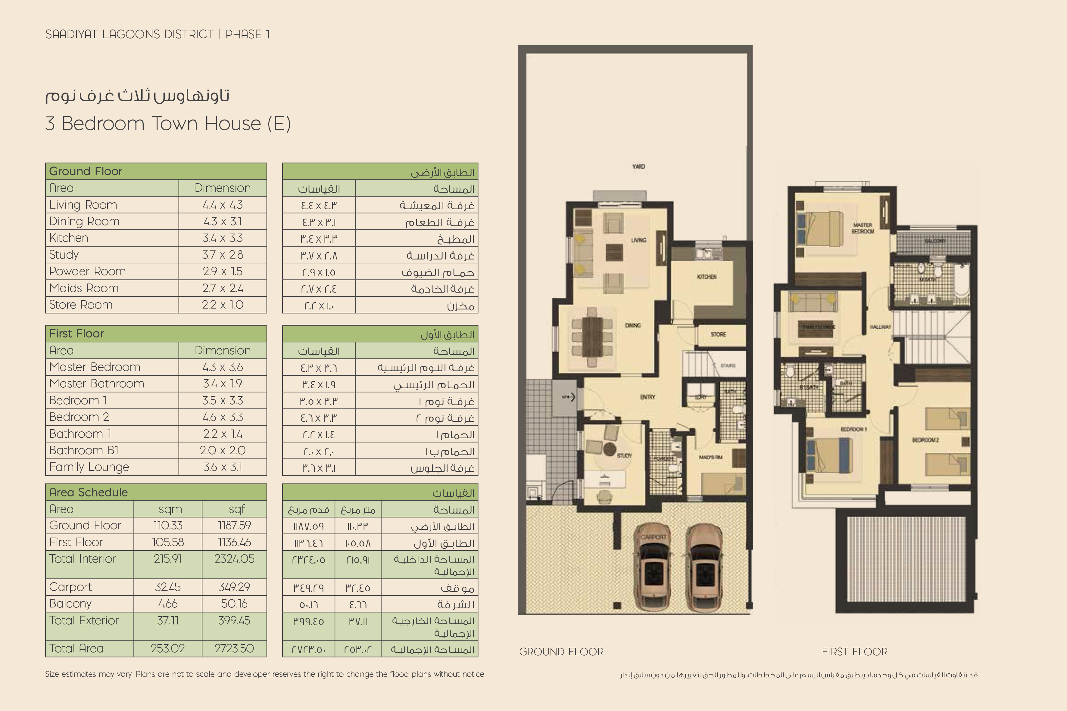 Saadiyat Lagoons Phase 1 By TDIC